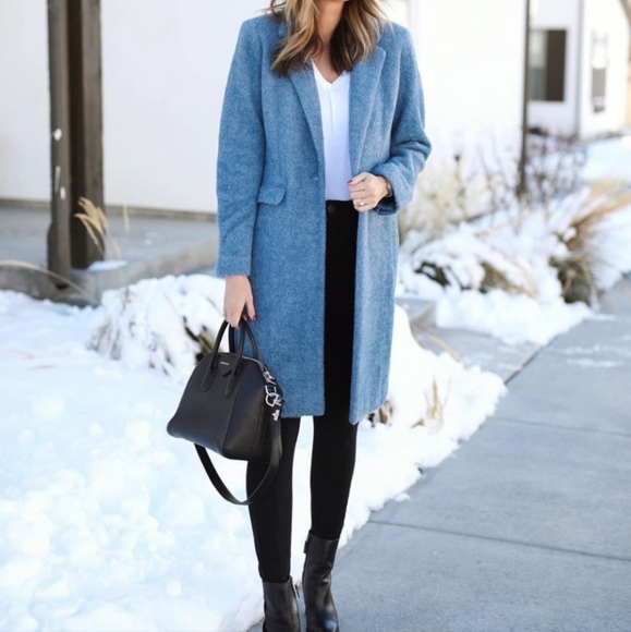 LOFT | Jackets & Coats | Loft Herringbone Coat | Poshmark